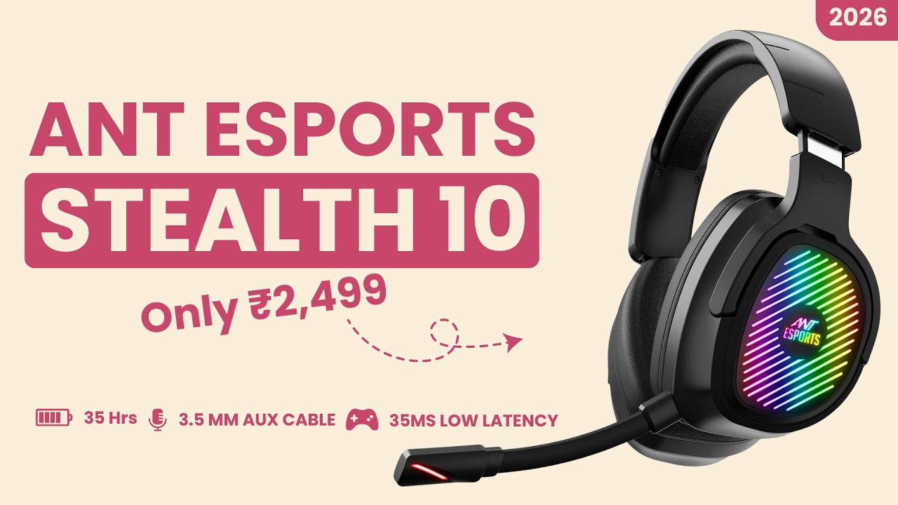 Ant Esports Stealth 10 Full Review | Features & Verdict ⚡⚡ - YouTube