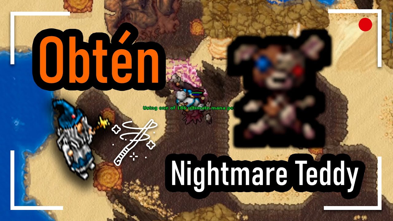 TIBIA COMO OBTENER TU "NIGHTMARE TEDDY" [ENG SUB] - YouTube