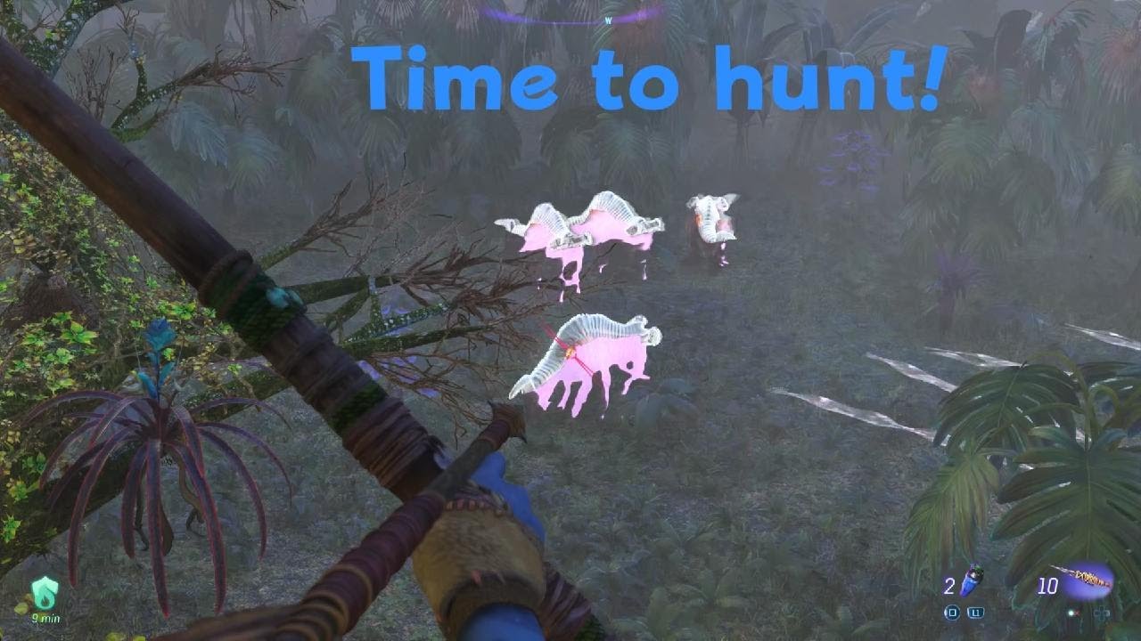 Avatar: Frontiers of Pandora hunting for sturmbeest - YouTube