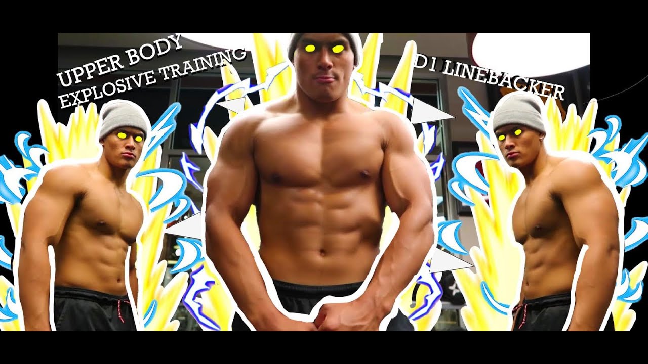 D1 LINEBACKER EXPLOSIVE UPPER BODY TRAINING!!! #Polytube # ...