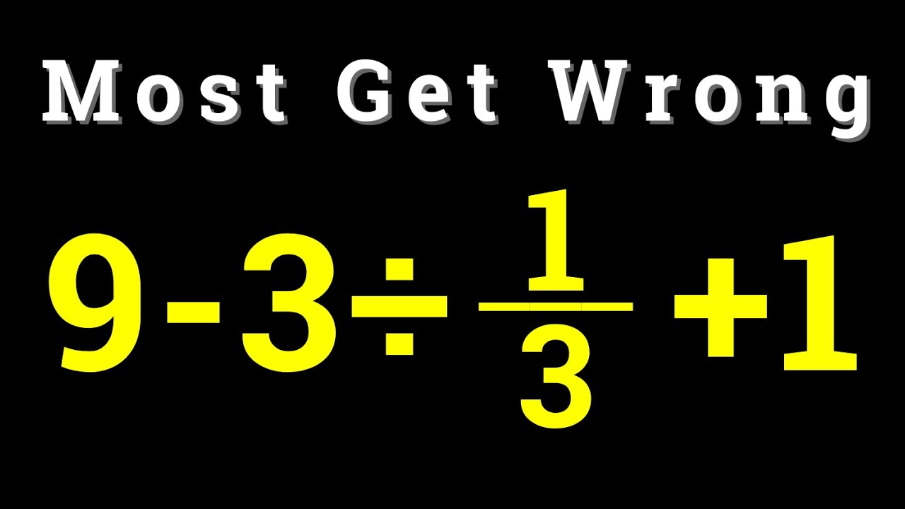 You're Going To Get This Math Wrong... (And That's Ok) - YouTube