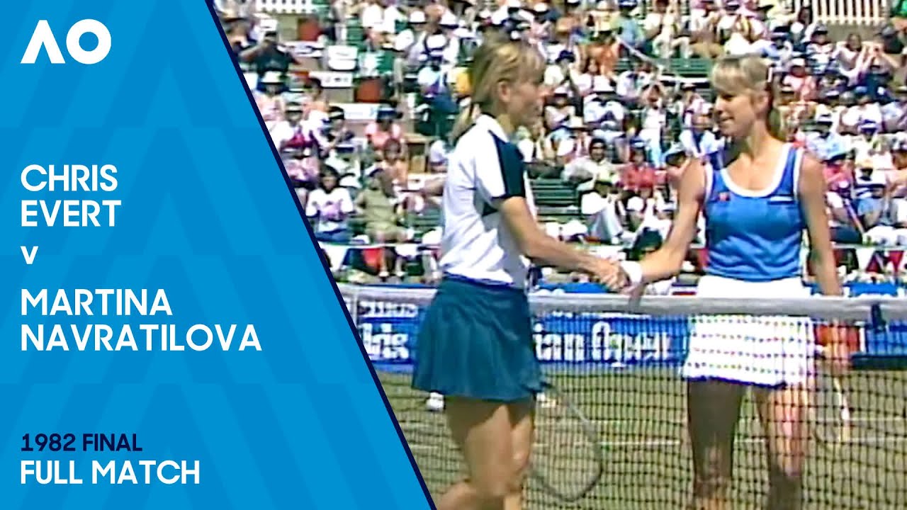 Chris Evert v Martina Navratilova Full Match | Australian Open 1982 ...