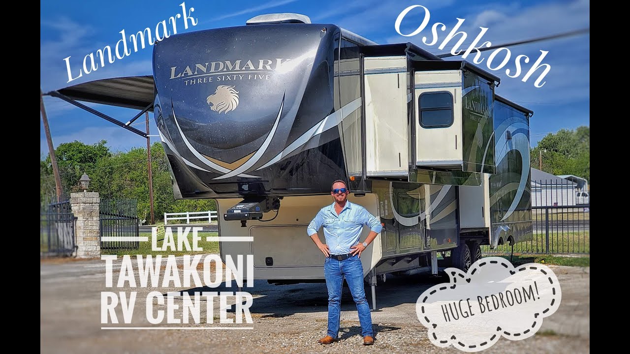 SUPER NICE 2018 Heartland Landmark 365 Oshkosh w/ HUGE Bedroom! - YouTube