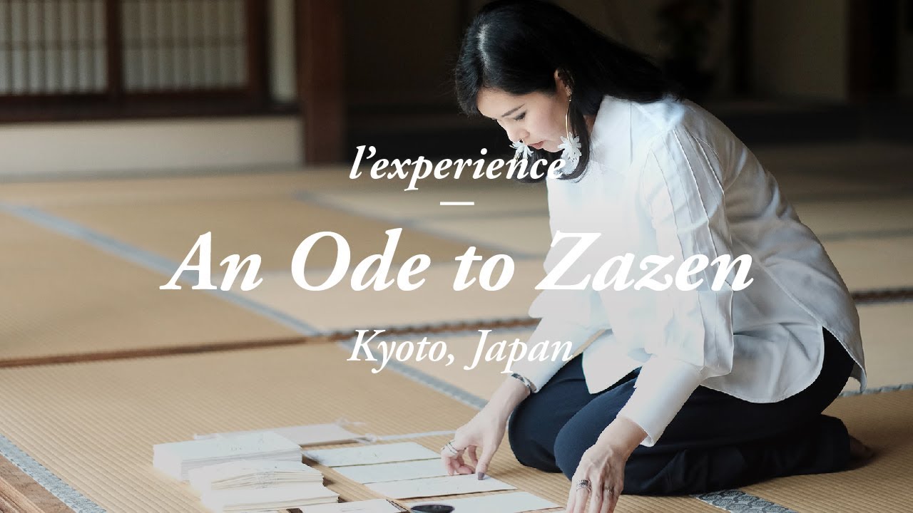 An Ode to Zazen - Calligraphy and Tea | L'experience - YouTube