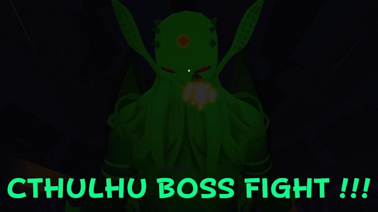 Roblox Fisch, CTHULHU BOSS FIGHT!!! - YouTube