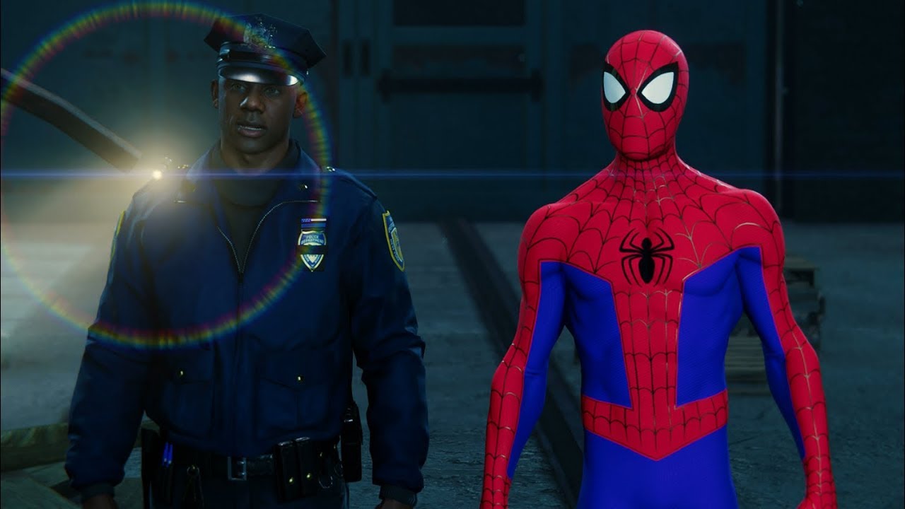 Spider-Man Meets Jefferson Davis (Into the Spider-Verse Suit ...