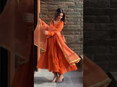 Latest anarkali 👗 dress design# anar kali ❤️❤️❤️❤️