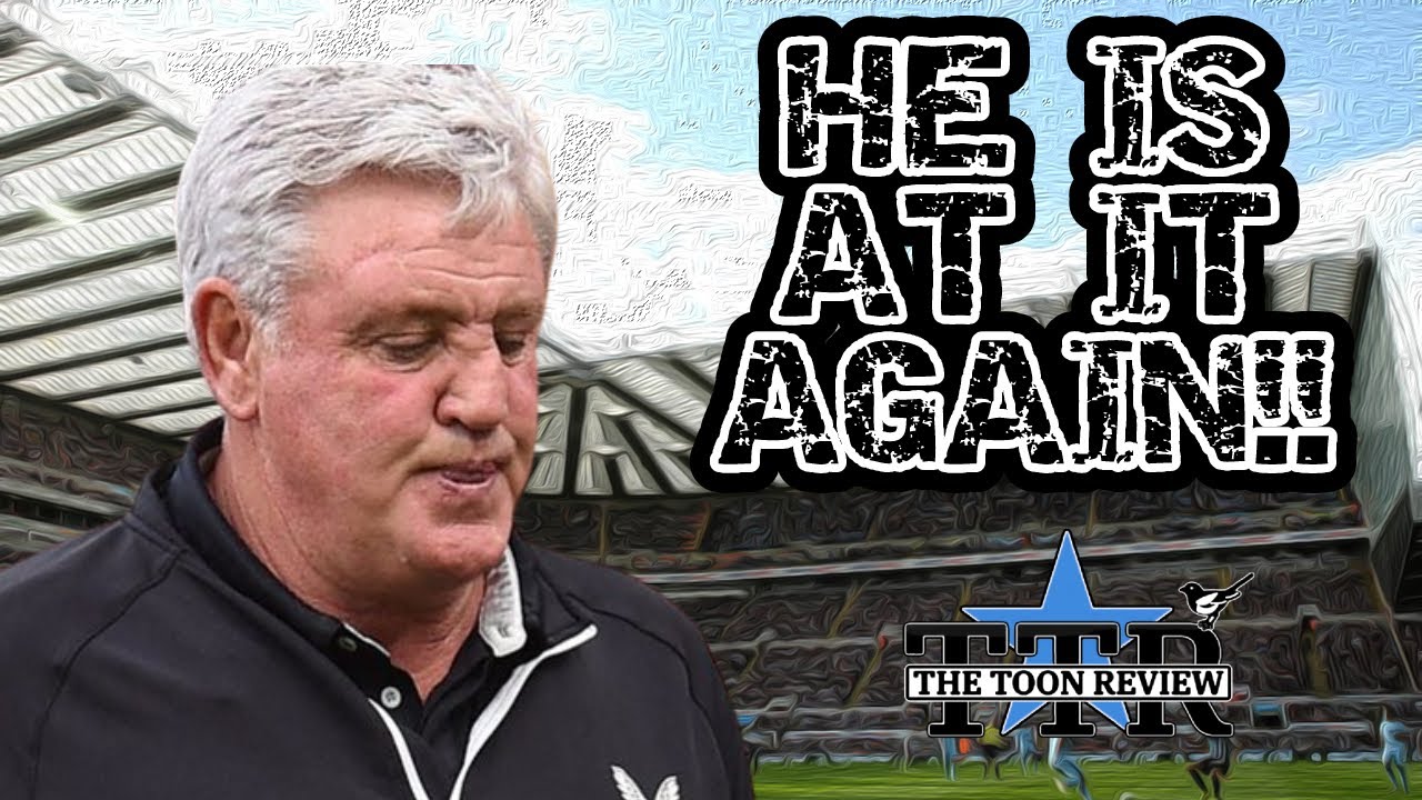 STEVE BRUCE IS AT IT AGAIN!! 😡😡😡 - YouTube