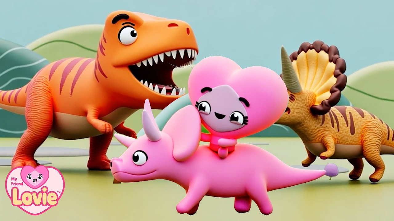 My Friend Lovie | Lovie's dinosaur adventure 🦖 | Videos for Kids # ...