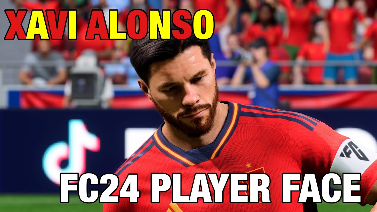 THE BEST XAVI ALONSO FC24 PLAYER FACE! - YouTube