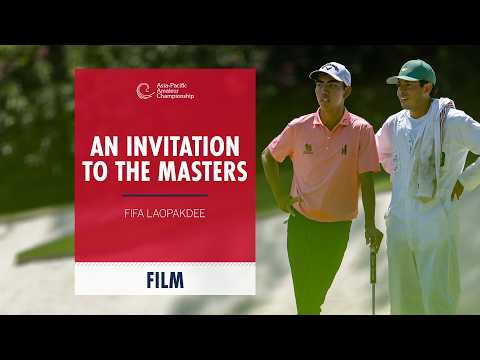 An Invitation to the Masters | 2025 Asia-Pacific Amateur Championship