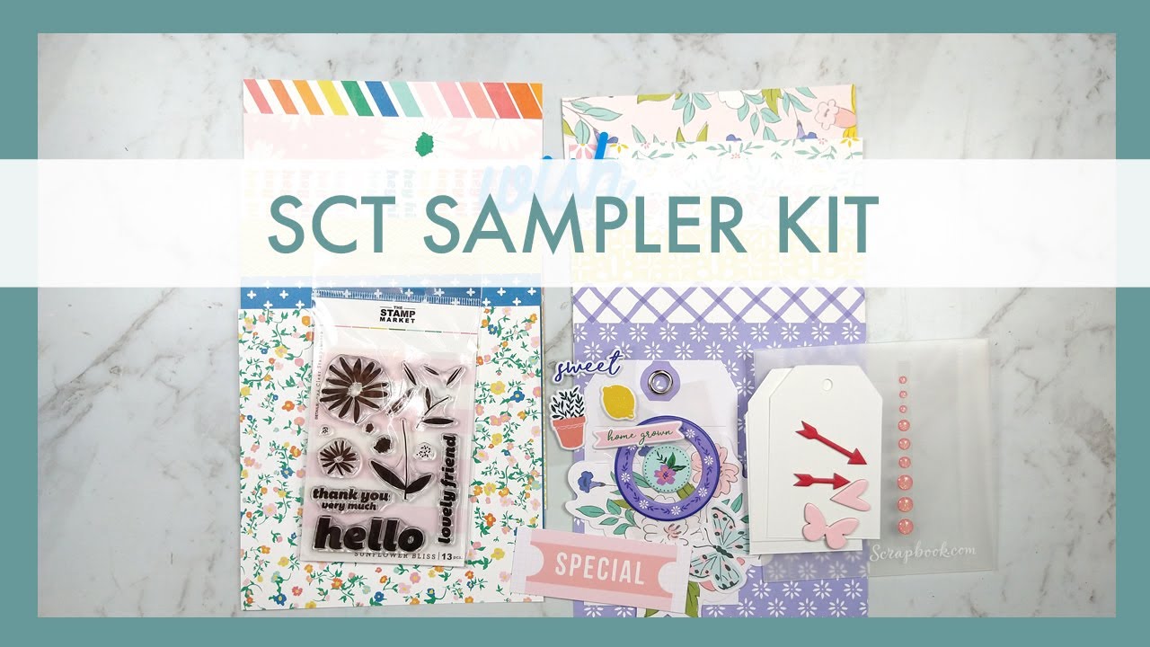 SCT Sampler Kit unboxing + project - YouTube