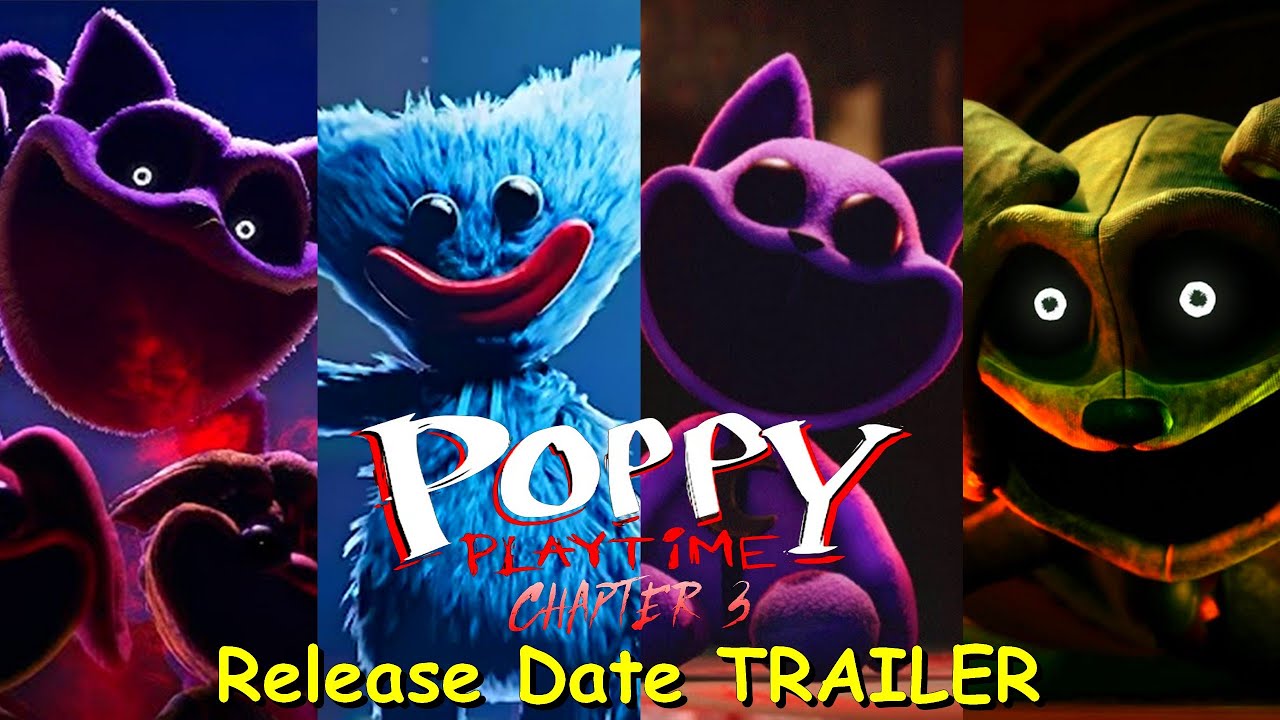 Poppy Playtime: Chapter 3 - ALL Trailers + Release Date - YouTube