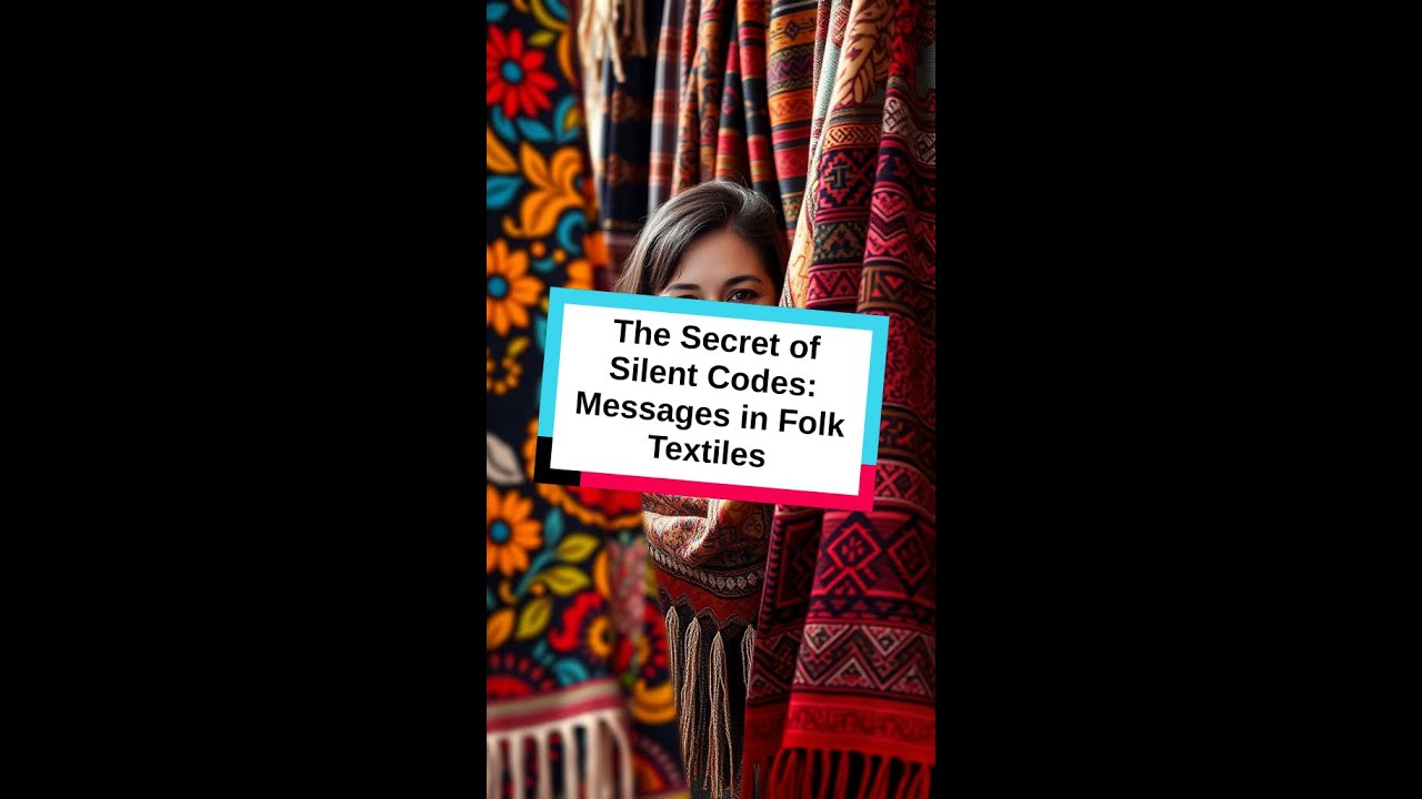 The Secret of Silent Codes: Messages in Folk Textiles - YouTube