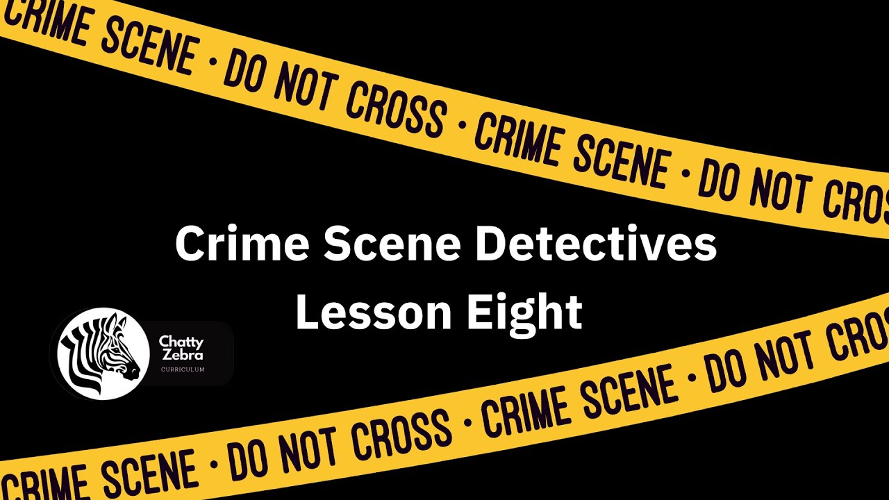 Crime Scene Detectives: DNA and Blood Analysis: Lesson Eight - YouTube