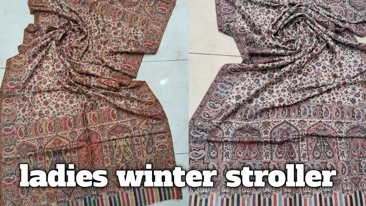 Ladies winter Kashmiri stoller | Qalamkari Stoller | Kani stoller ...