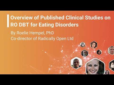 RO DBT for Eating Disorders: Clinical Studies - YouTube