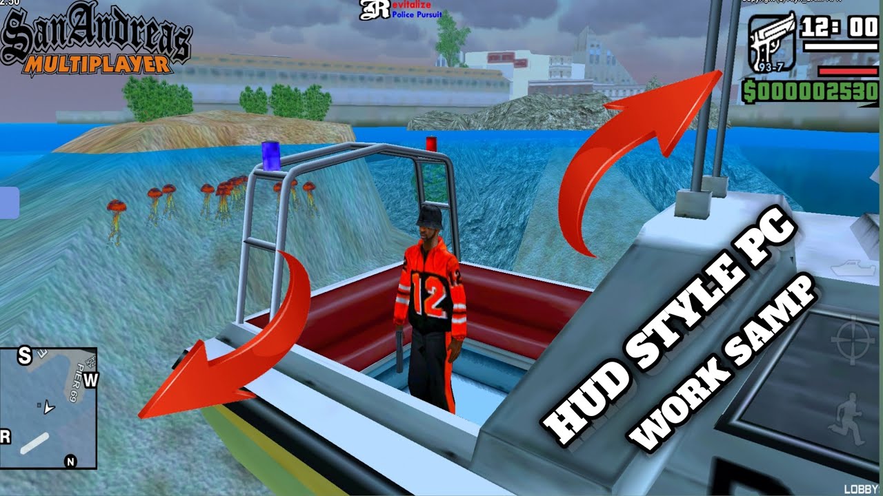 SHARE MOD HUD STYLE PC | GTA SAMP ANDROID - YouTube