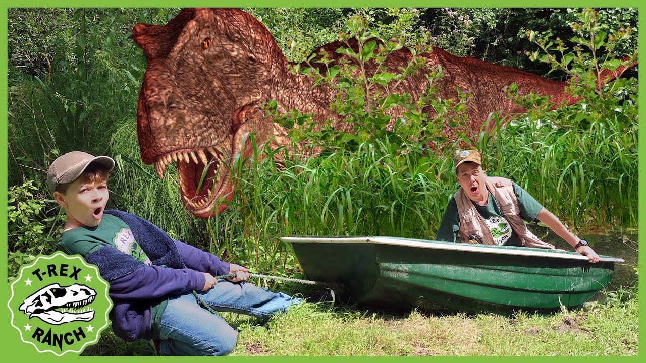 T-Rex Dinosaurs & Dinomaster Are Back! Epic Dinosaur Adventure, Dino ...