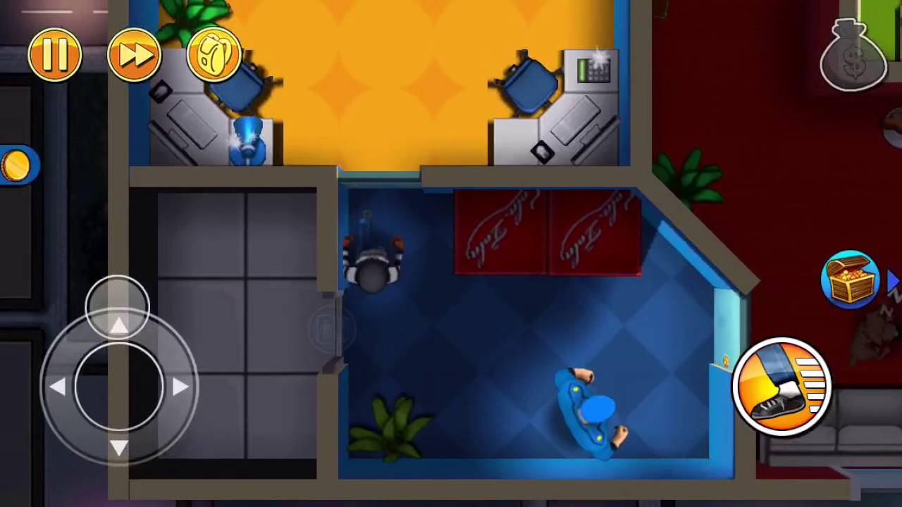Robbery Bob Walkthrough - Chapter 2 - Level 11 - Stay! - YouTube