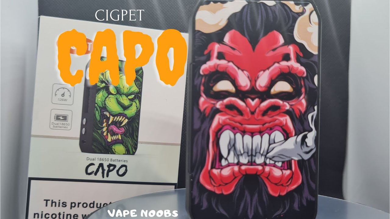 CIGPET CAPO Box Mod - YouTube