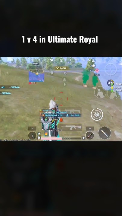 1v4 in ultimate royal - YouTube
