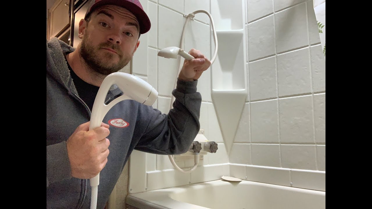 RV Mods: Shower Head - YouTube