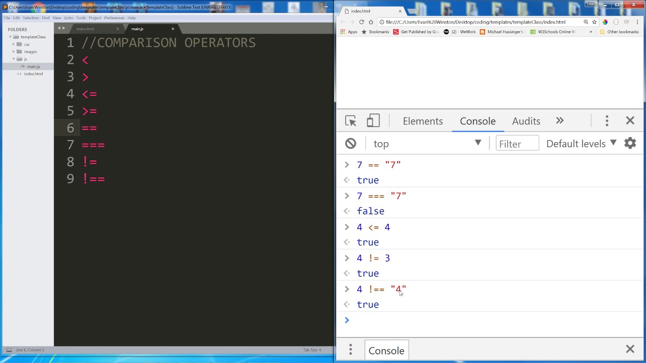 6 Comparison Operators YouTube 6 Comparison Operators YouTube