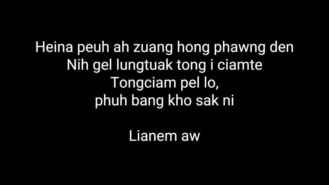 Sinlai Lung Ah (Zomi Love Song - Slow) - YouTube
