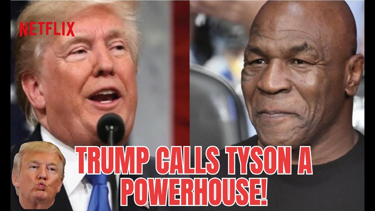 Donald Trump praises Mike Tyson: "He is incredible." - YouTube