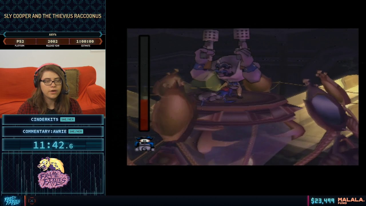 Sly Cooper and the Thievius Raccoonus by Cinderkit5 in 1:04:02 - Frost ...
