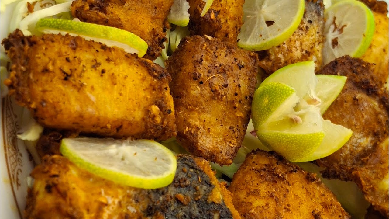Lemon fried fish 🐟♥️|Simple recipe Homemade 🙂| Recipe Description main ...