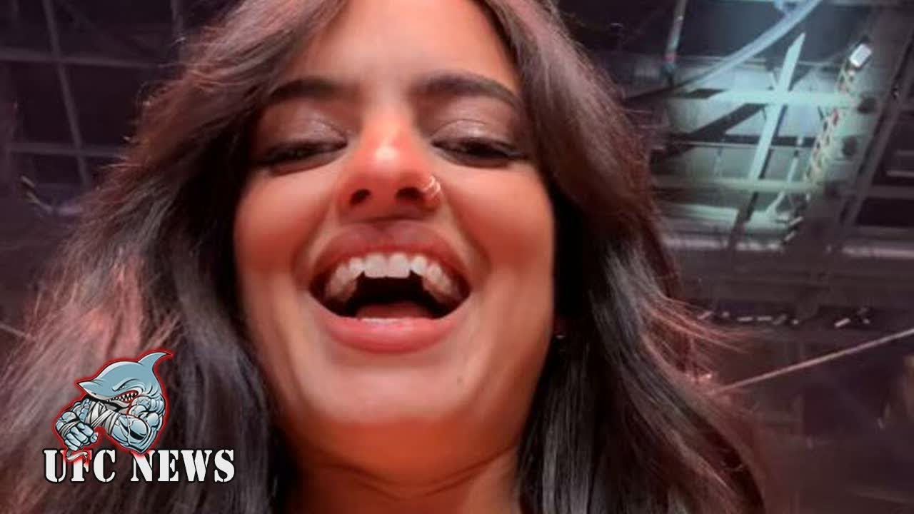 Stunning UFC interviewer dubbed ‘new Drake’ after ‘cursing’ yet another ...