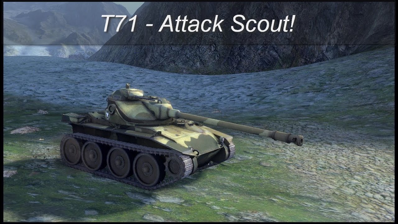 WoT: T71 - T71 Attack Scout! - YouTube