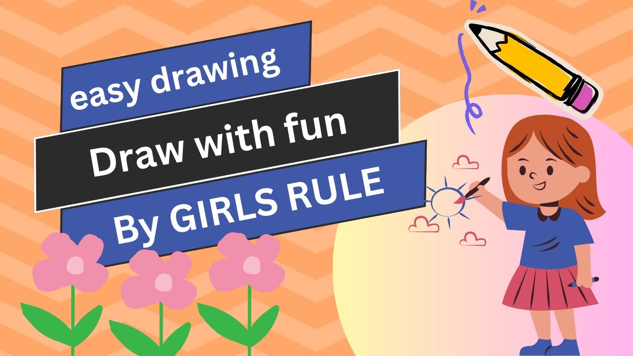 draw with fun || how to draw small cute things 🌸||By GIRLS RULE - YouTube