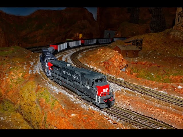 N Scale Layout Southern Pacific