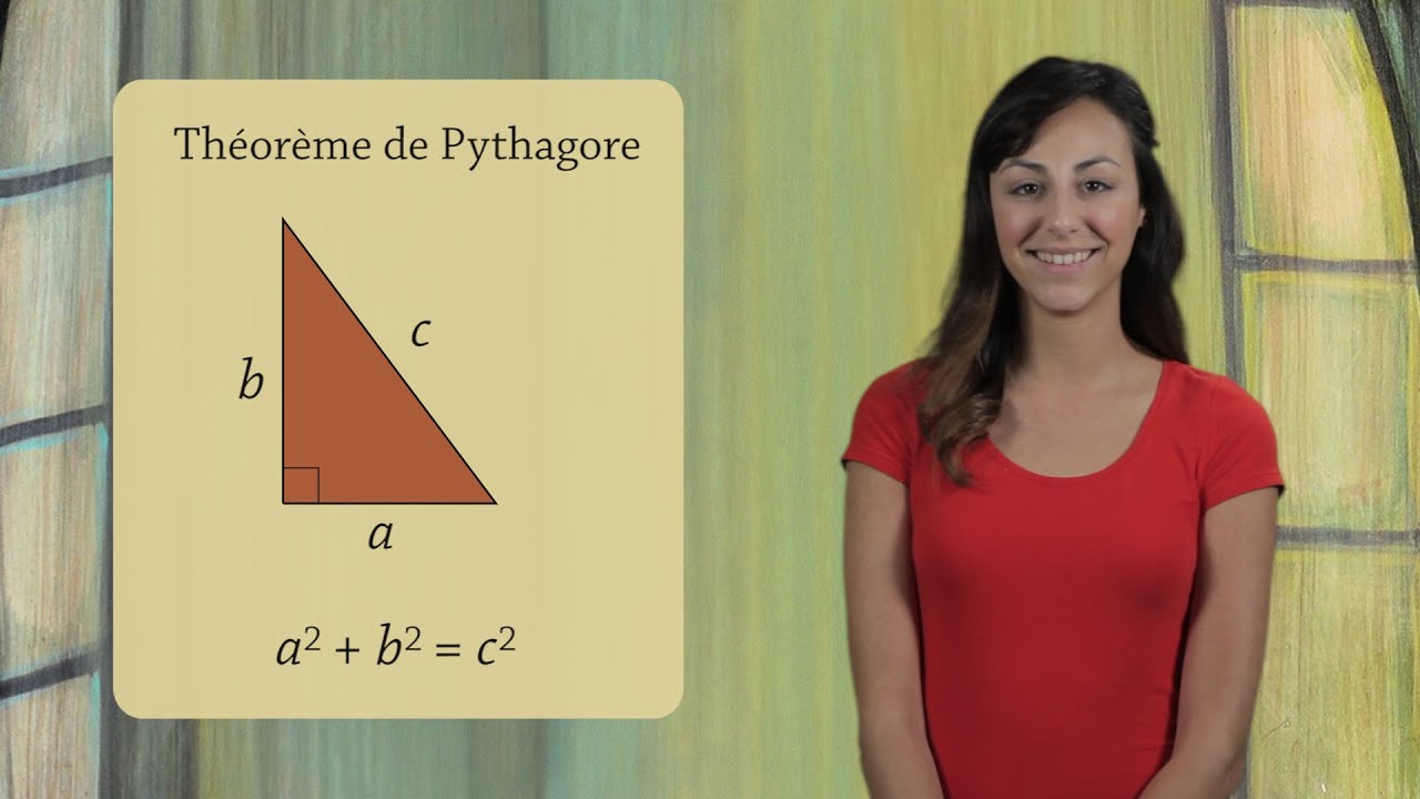 Le théorème de Pythagore - démonstration (Géométrie) - YouTube