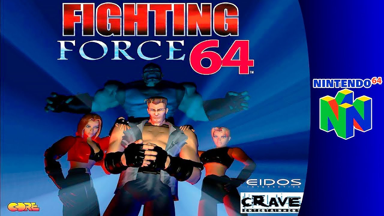 РЕТРО КЛАДОВКА! Прохождение - Fighting Force 64 (Конец Света) Версия - [Nintendo 64] - YouTube