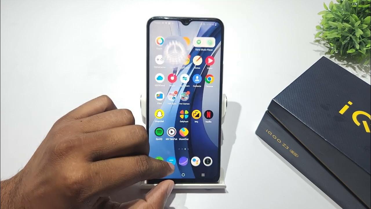 how to show data usage in notification iqoo z3 , neo 3 | iqoo z3 me mobile data limit kaise set ...