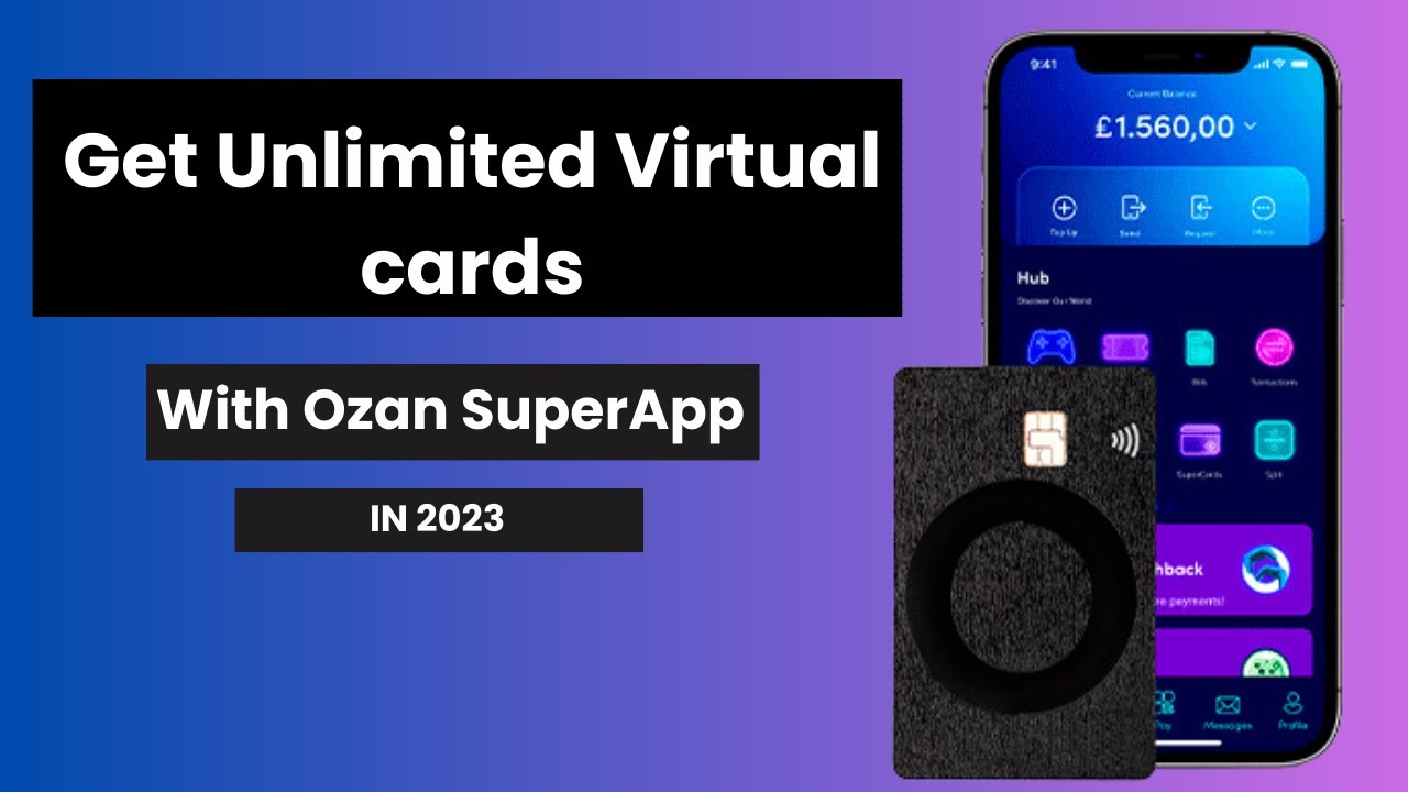 Create Unlimited VCC With Ozan Plus | Ozan | Turkish Virtual Card - YouTube