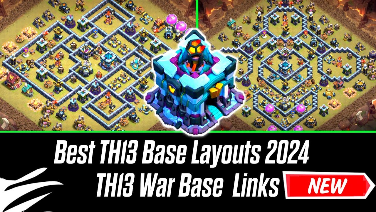 Best TH13 Legend Base Layouts 2024 | Trophy, War & Hybrid Designs With ...