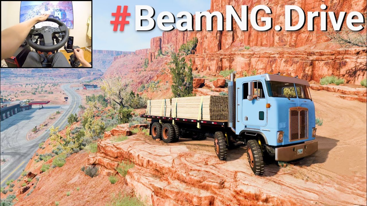 Off-road experience with realistic physics! #BeamNG #4K - YouTube