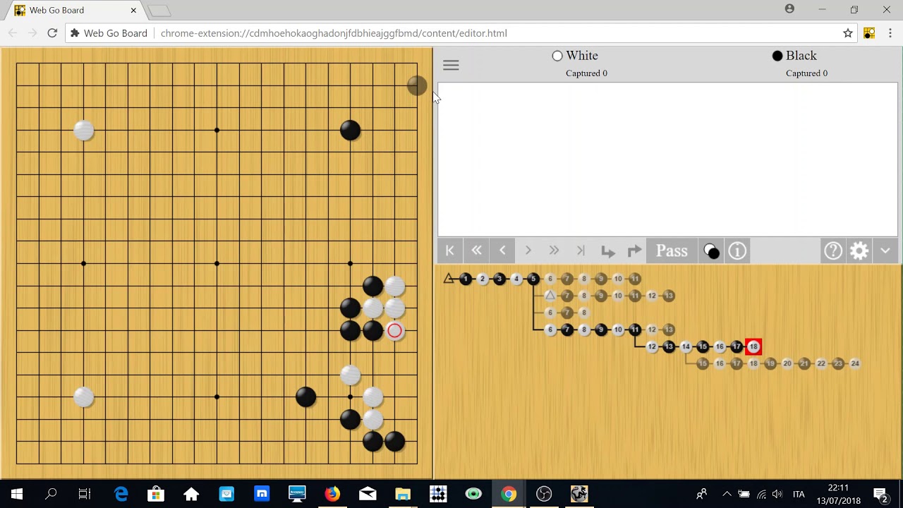 023 Impara il gioco del GO in 5 minuti: Apertura cinese - YouTube