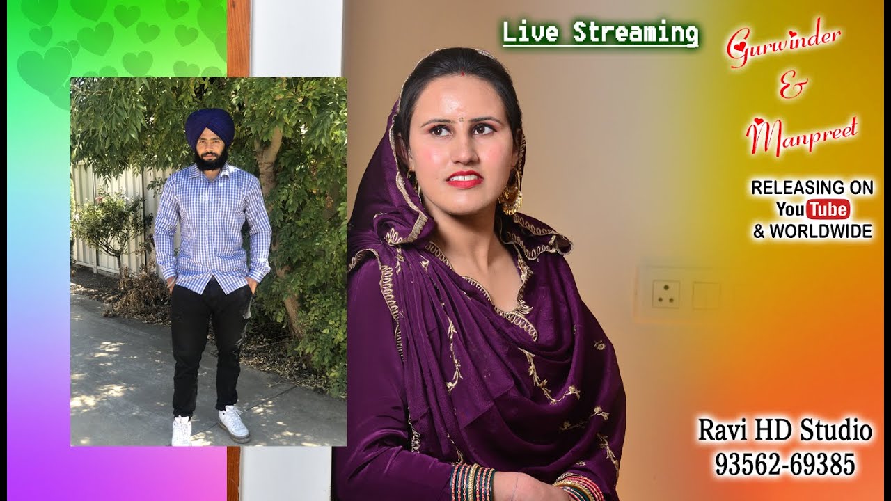 Gurwinder weds Manpreet (Live DJ Jaggo) Ravi HD Studio 93562-69385 ...