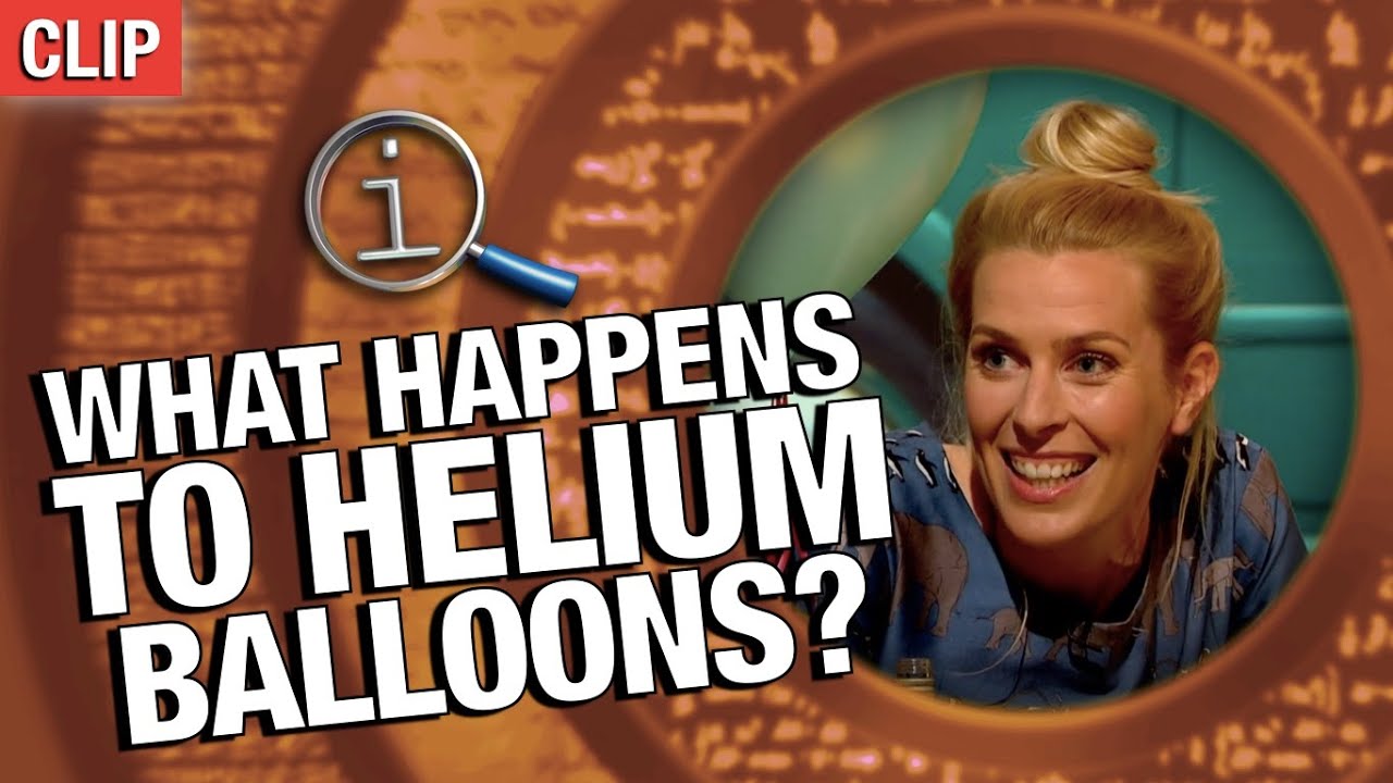 What Happens To Helium Balloons QI YouTube What Happens To Helium Balloons QI YouTube