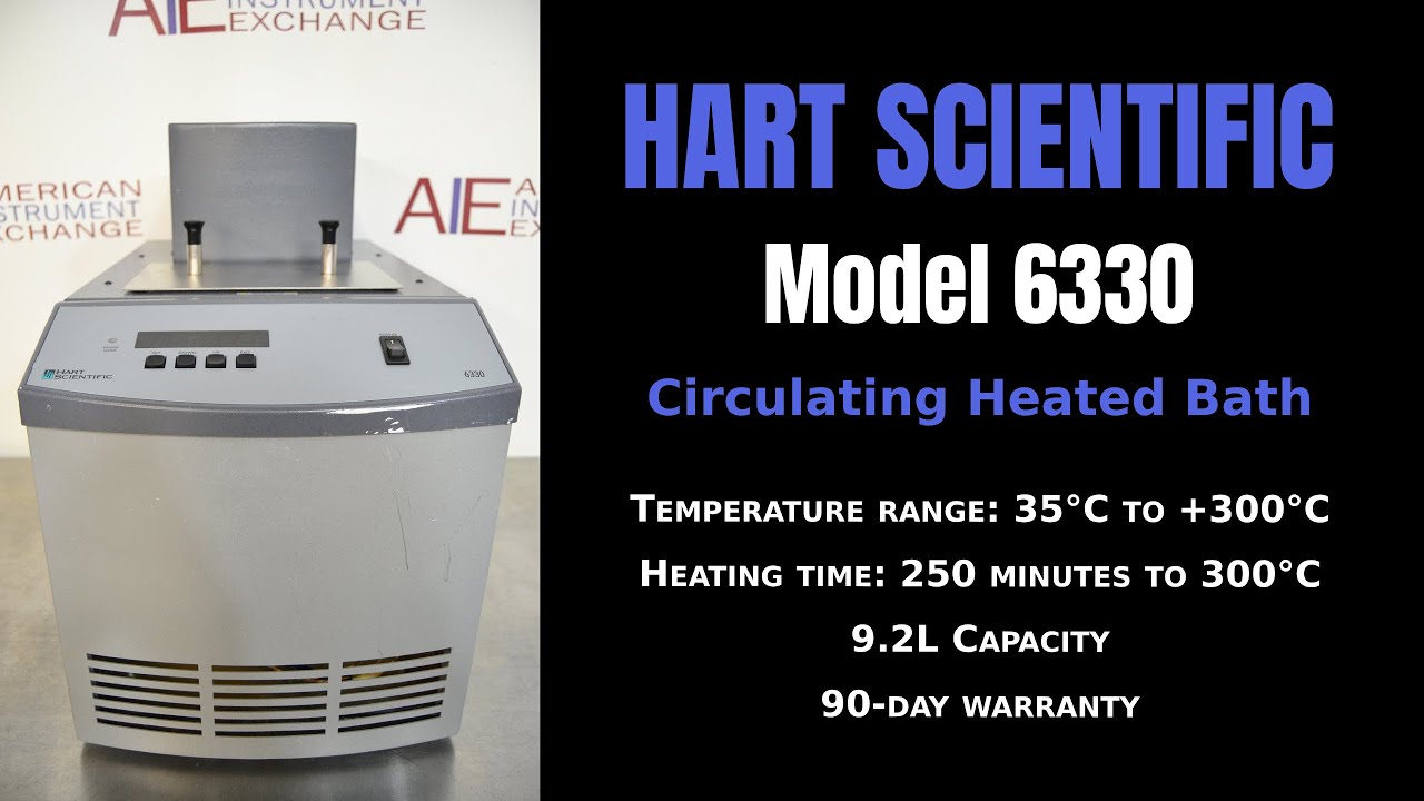 Hart Scientific Circulating Bath (Item - 1484D CIRC) - YouTube