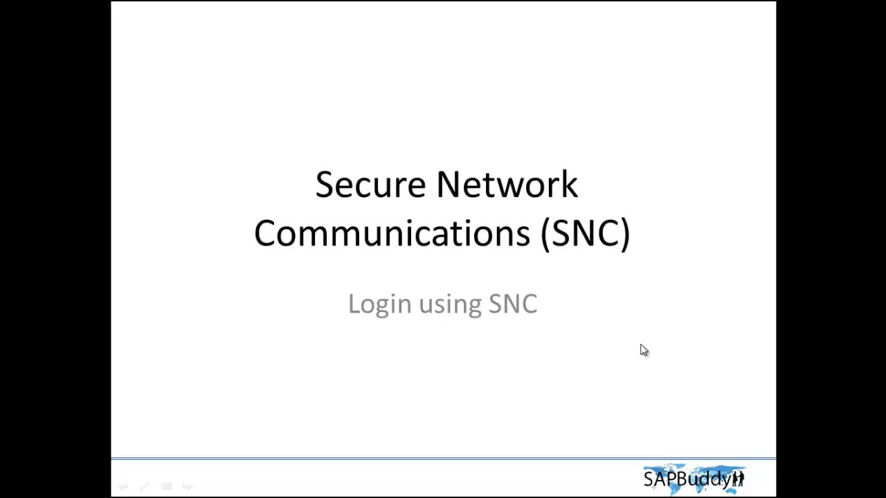 16 SAP Secure communication network - YouTube