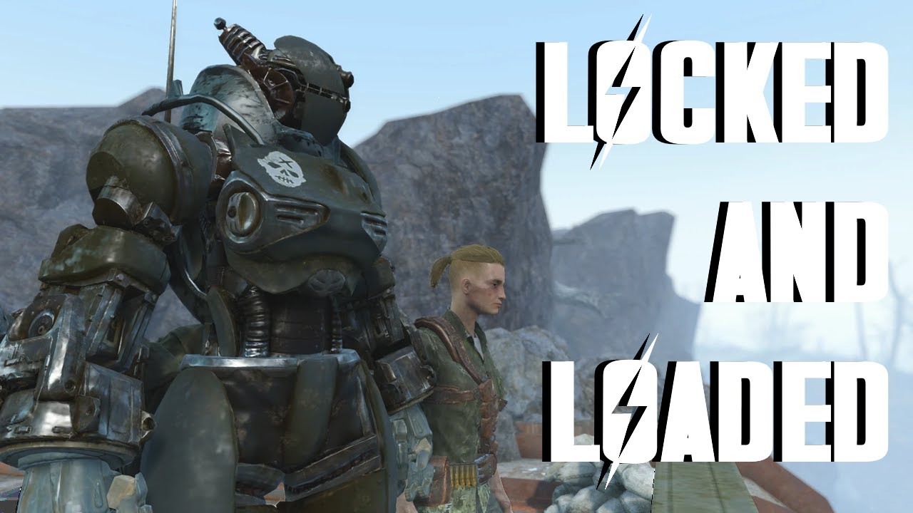 Fallout 4 Mod Review - Locked and Loaded - Gunners Add-On - YouTube