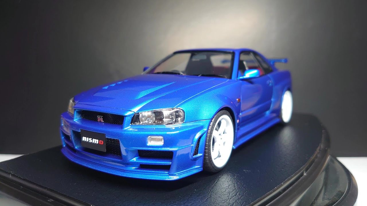 nismo R34 GT-R Z-tune 1/24 - YouTube