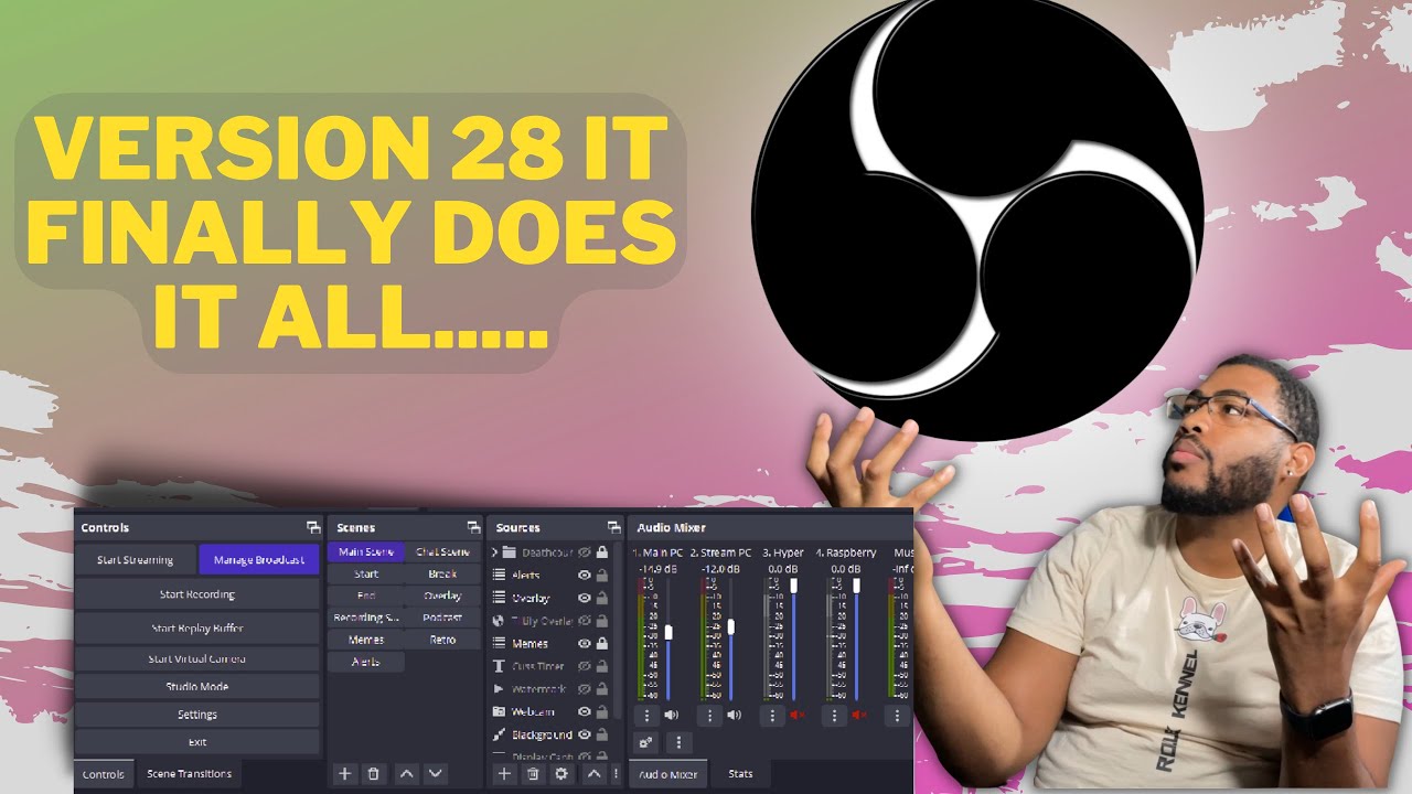 OBS Studio 28 : What to expect.. - YouTube